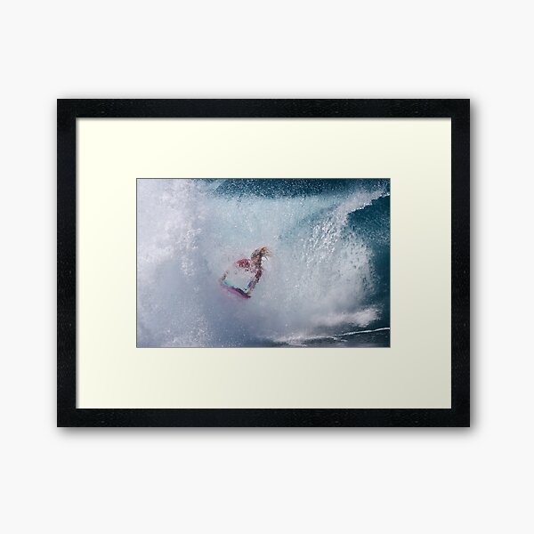 "The Art Of Bodyboarding." Framed Art Print for Sale by alex4444 ...