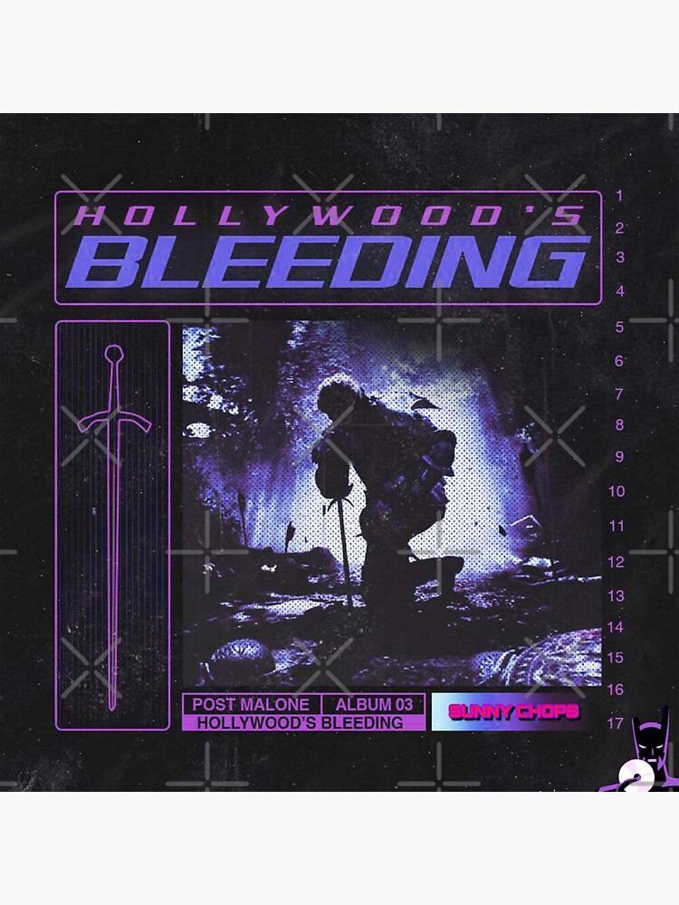 "Bleeding Poster" Sticker for Sale by SarahRaaff | Redbubble