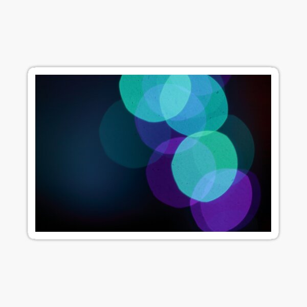 "Bokeh Heaven" Sticker for Sale by ScaleDesigns | Redbubble
