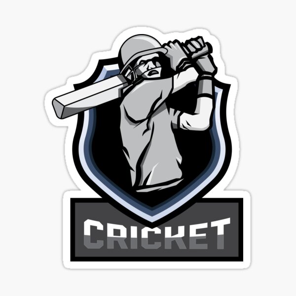 "Batting Stickers" Sticker for Sale by jsdesignclub | Redbubble