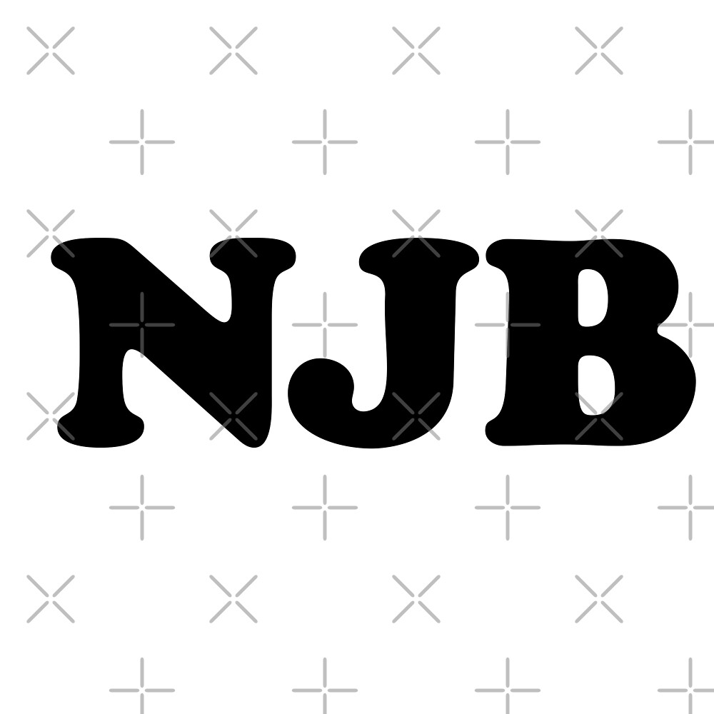 "NJB" by MadEDesigns | Redbubble