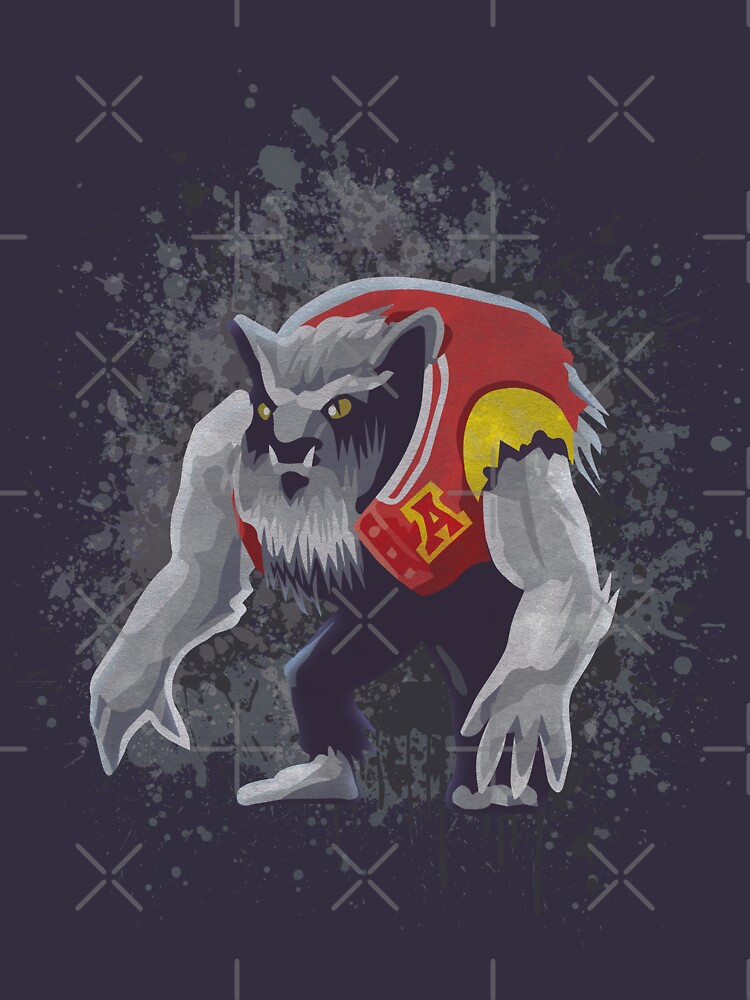 "Werecat / Werewolf caricature -Thriller-era paint splatter (Michael ...