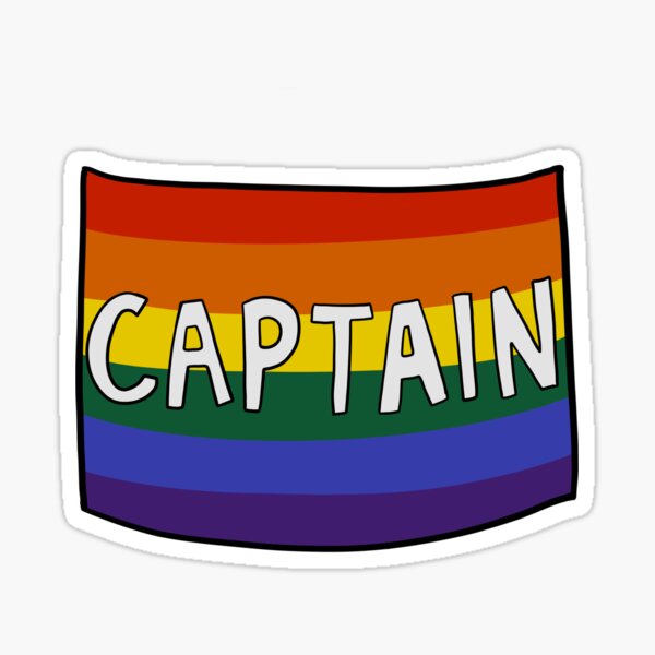 "pride captains armband" Sticker for Sale by l-j-sturdee | Redbubble
