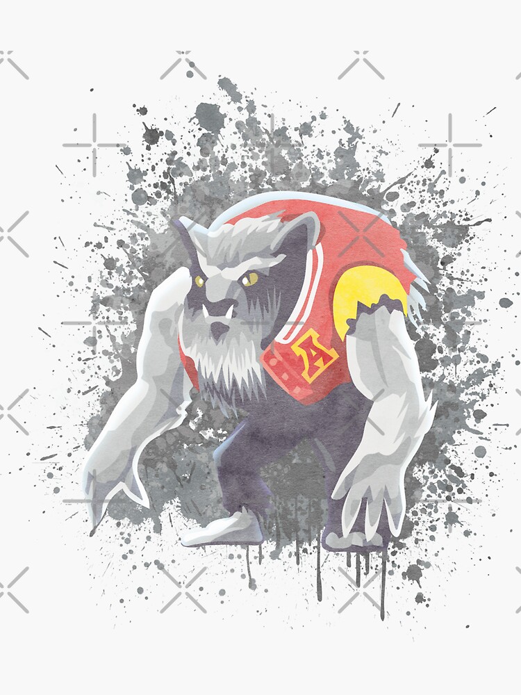 "Werecat / Werewolf caricature -Thriller-era paint splatter (Michael ...