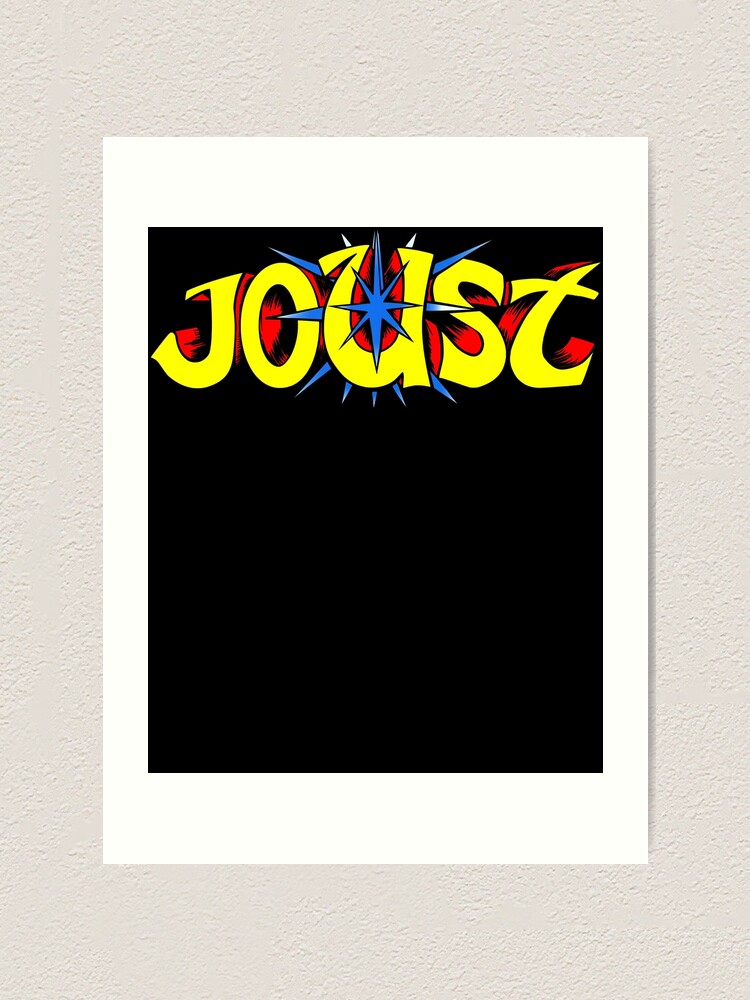 "Joust Logo" Art Print for Sale by Speakman1 | Redbubble