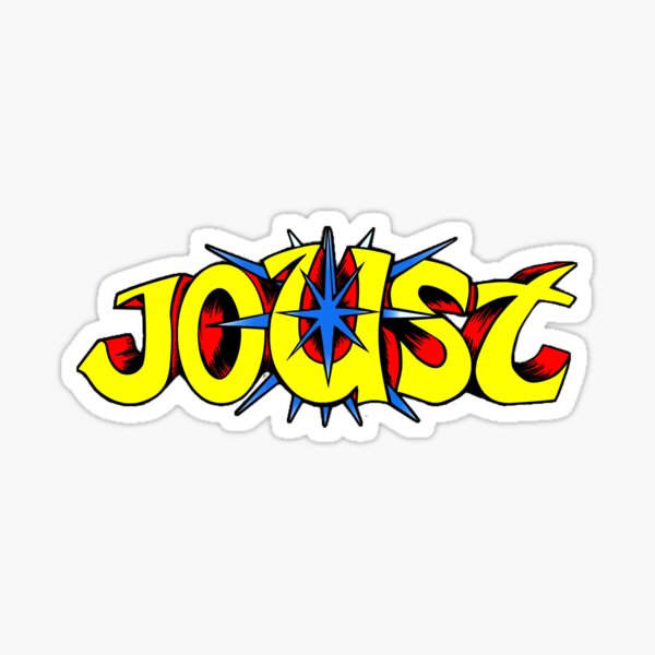 "Joust Logo" Sticker for Sale by Speakman1 | Redbubble