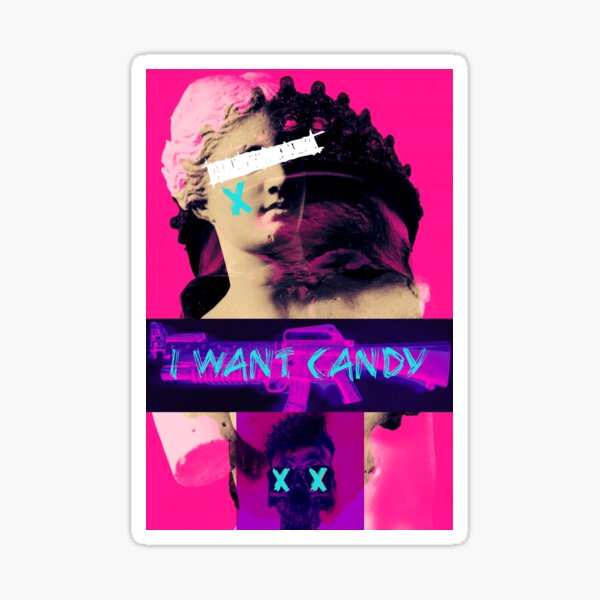 "Venus pink gun" Sticker for Sale by DerekDoll | Redbubble