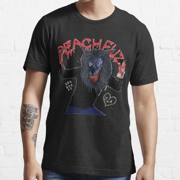 "Creep - HQ Peachfuzz Werewolf Mask Pose " T-shirt for Sale by ...