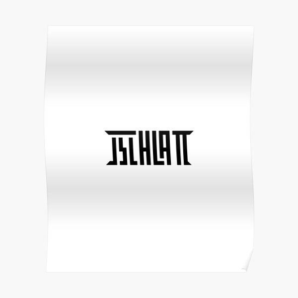 "jschlatt" Poster for Sale by SilasBenedict | Redbubble