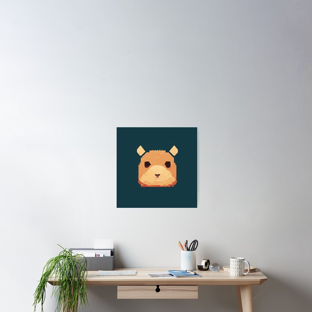 Póster «Cara de capibara de píxeles | Carpincho Pixel Art» de ... Póster «Cara de capibara de píxeles | Carpincho Pixel Art» de ...