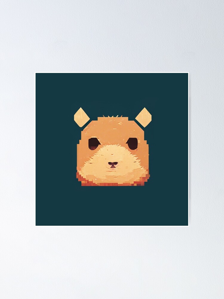 Póster «Cara de capibara de píxeles | Carpincho Pixel Art» de ... Póster «Cara de capibara de píxeles | Carpincho Pixel Art» de ...