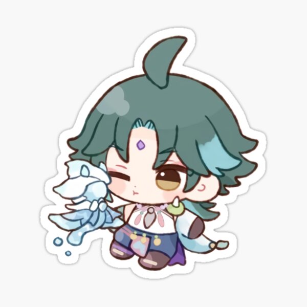 "Genshin Impact Xiao" Sticker for Sale by animeshoppu | Redbubble