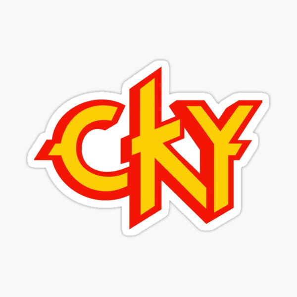 "CKY" Sticker for Sale by JohnCullivan | Redbubble