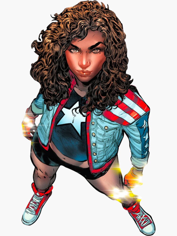 "America Chavez Tank T" Sticker for Sale by hurstlholland | Redbubble