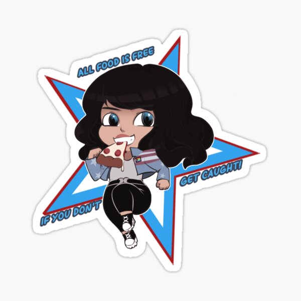 "America Chavez& " Sticker for Sale by hurstlholland | Redbubble