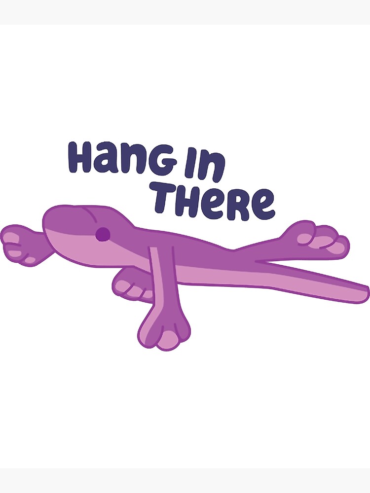 "Blueys Sticky Gecko" Poster for Sale by phoebesara86 | Redbubble