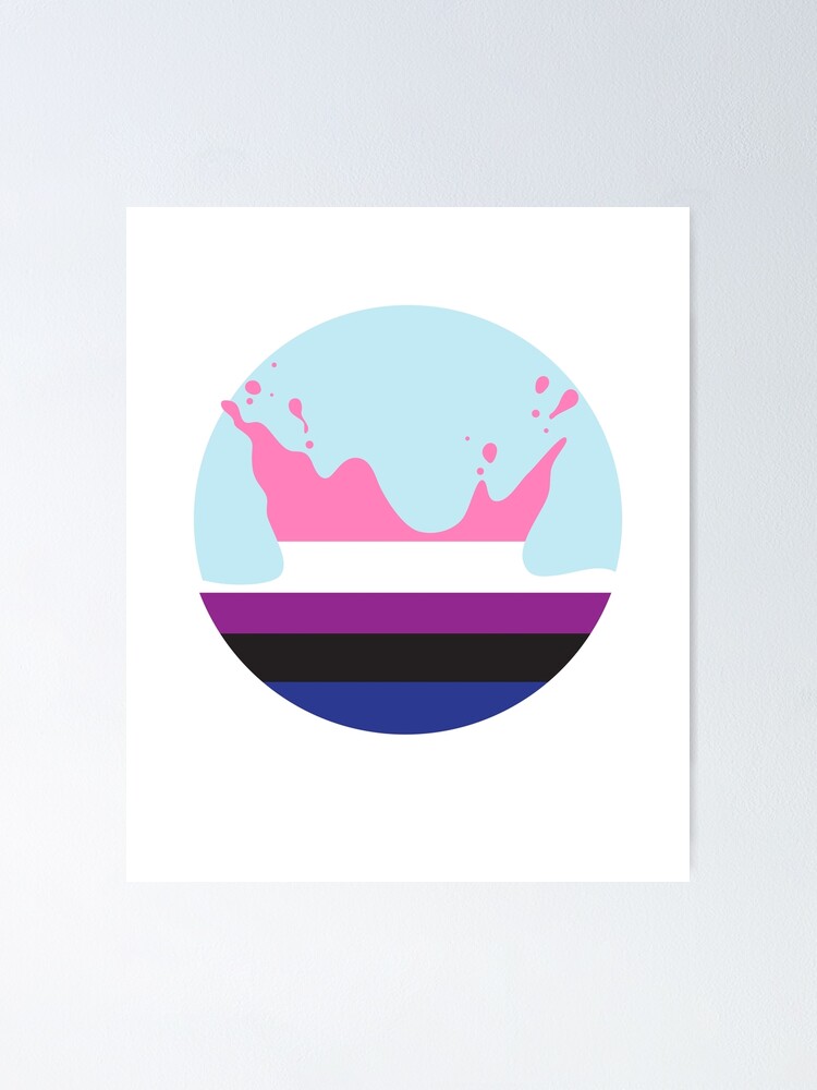 "Gender Fluid Pride LGBT" Poster by kreativedesigns | Redbubble