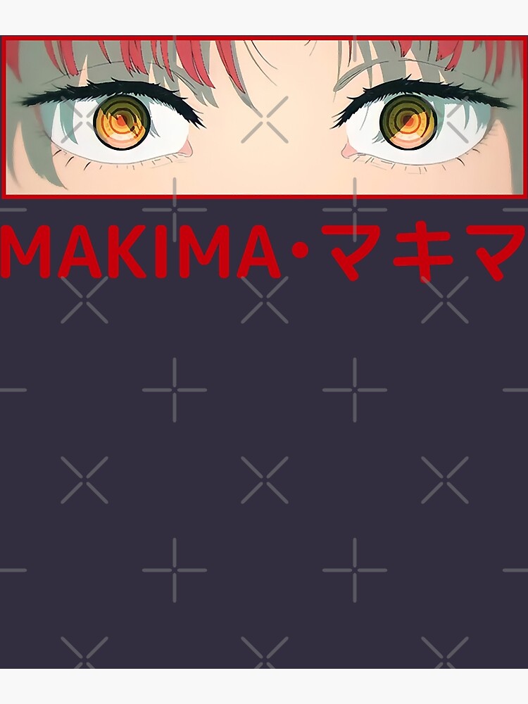 "Active Poor Young Man Contracted The Devil Life Makima Eyes - Chainsaw ...