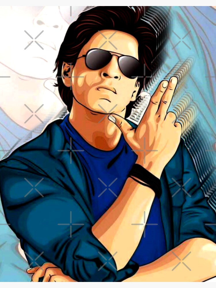"shah rukh khan king of kollywood cinema" Sticker for Sale by ...