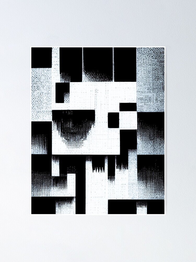 "Ascii Art : Shifting dimensions" Poster for Sale by CEVmemories ...