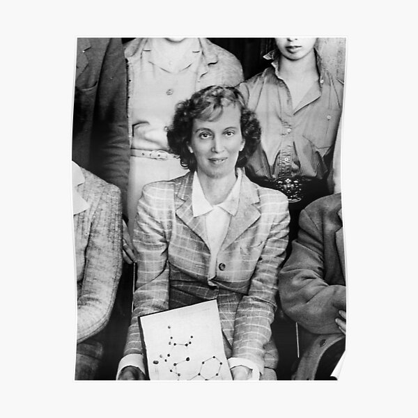 " X-ray crystallography Dorothy Hodgkin" Poster for Sale by bla47 ...