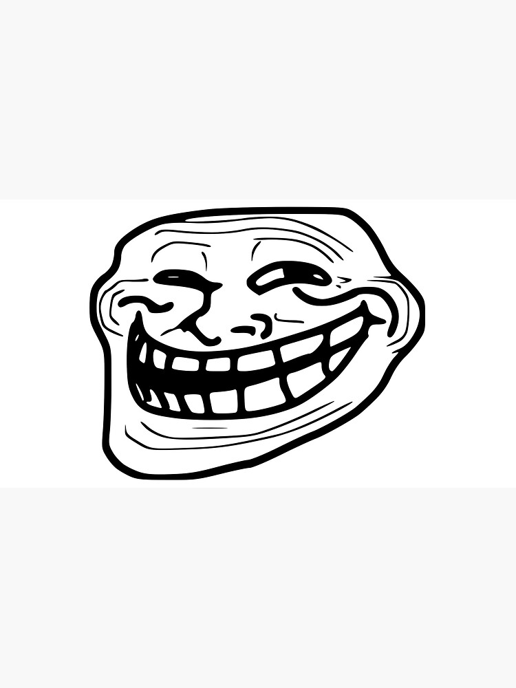 "Trollface" Cap for Sale by FunnyTeesPL | Redbubble