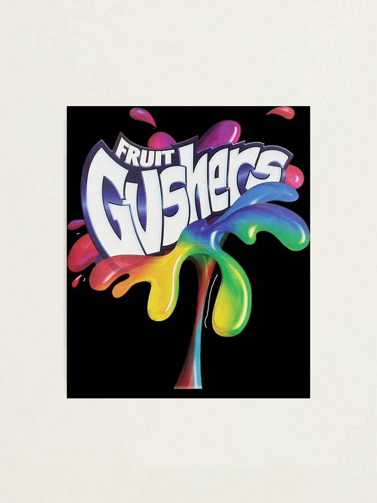 "Fruit Gushers 90s logo" Photographic Print for Sale by MONICADALE ...