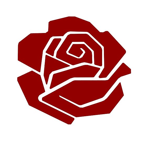 "Democratic Socialist Rose DSA" Photographic Prints by SarahRRunge ...