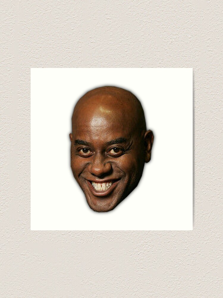 "Ainsley Harriott lustiges Meme-Gesicht" Kunstdruck von Zelius | Redbubble