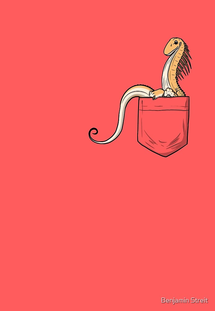 "Pocket Amargasaurus" by Benjamin Streit | Redbubble