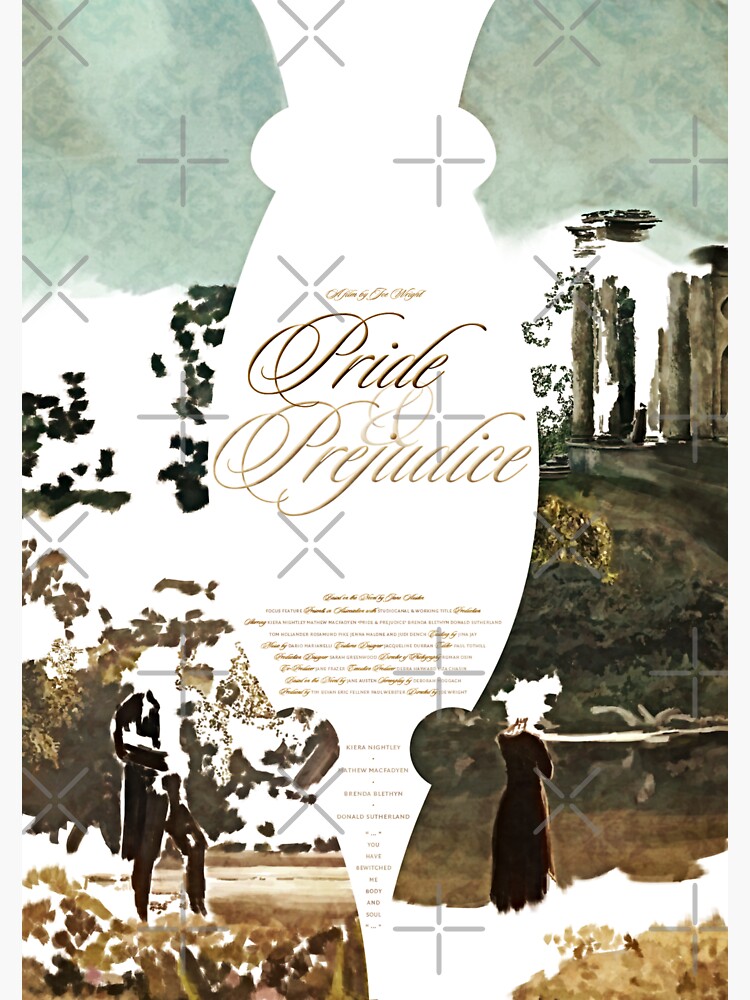 "Alternative Pride and Prejudice poster II" Sticker for Sale by Aemeth ...