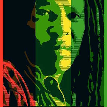 Poster for Sale avec l'œuvre « Légendes Reggae | Alpha Blondy | Affiche ...