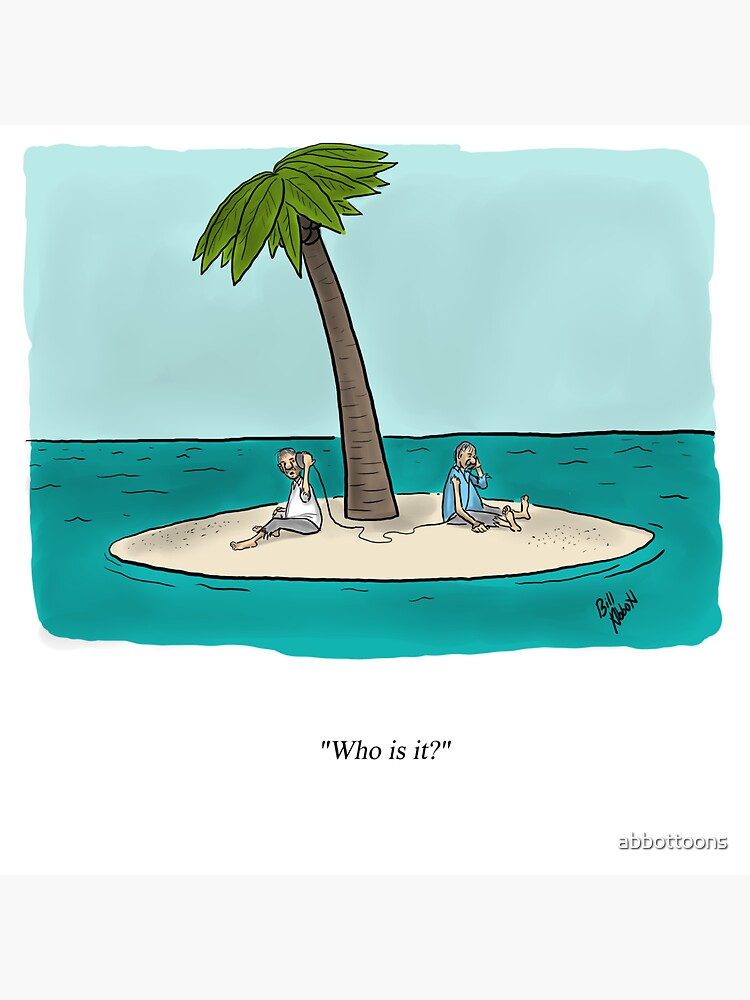 "Funny Percenters Scam Caller Cartoon Humor" Sticker for Sale by ...