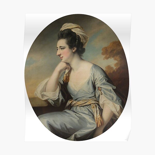 "Maria Wicker, Lady Broughton (1770) - Francis Cotes" Poster for Sale ...
