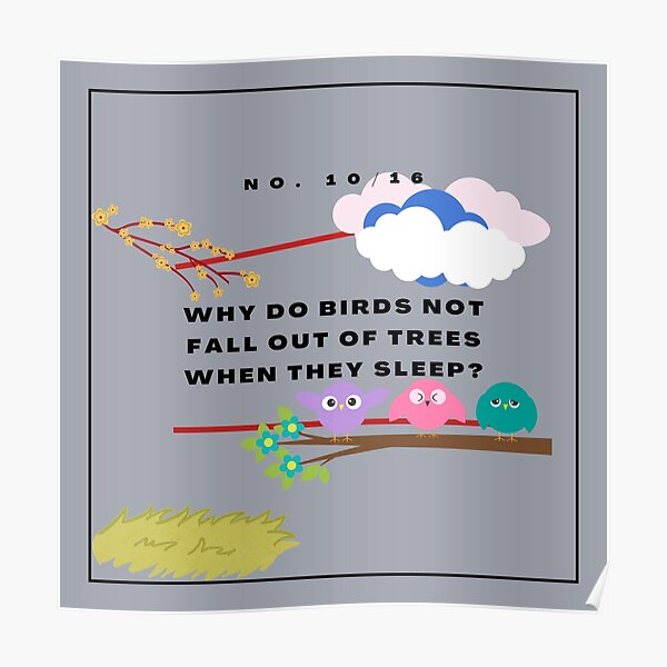 "-Shirts Riddles," Poster for Sale by AniandMal | Redbubble