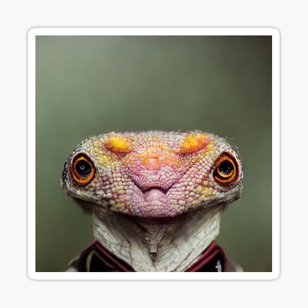 "Lizard" Sticker for Sale by Methsnake420 | Redbubble