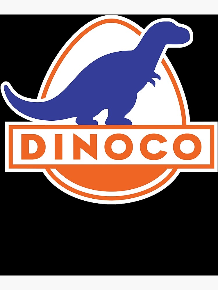 "Dinoco (Cars)" Poster for Sale by CHARLESJUDY | Redbubble