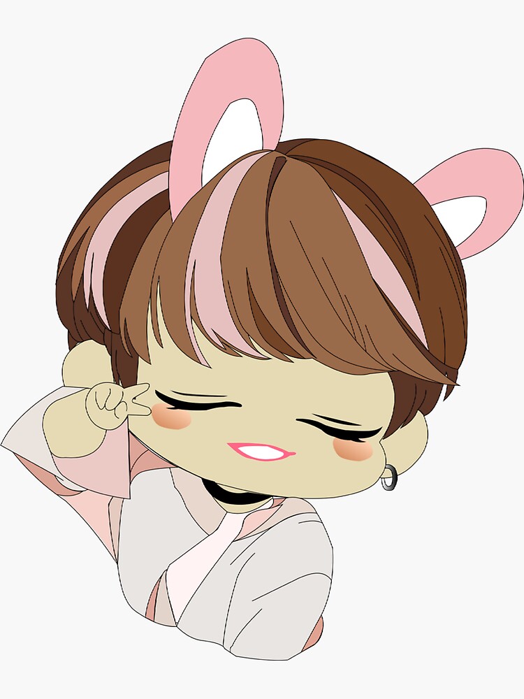 "Jeon Jungkook the BTS bunny | Kookie | Sassy Easter bunny | Bunny with ...