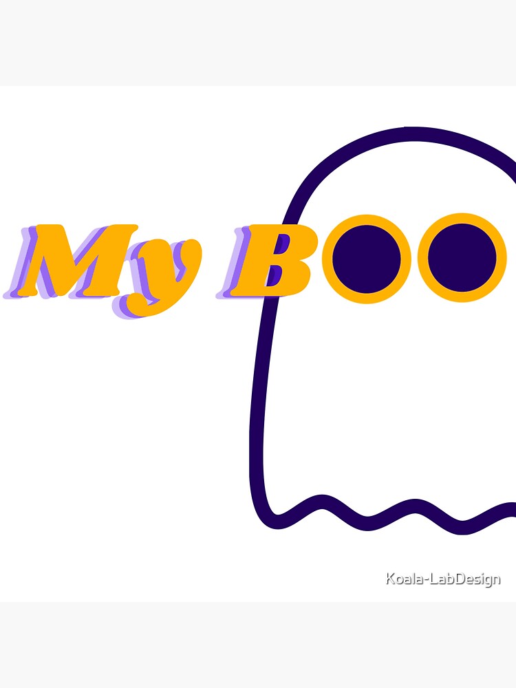 "Halloween Design & My Boo cute Ghost " Sticker for Sale by Koala ...