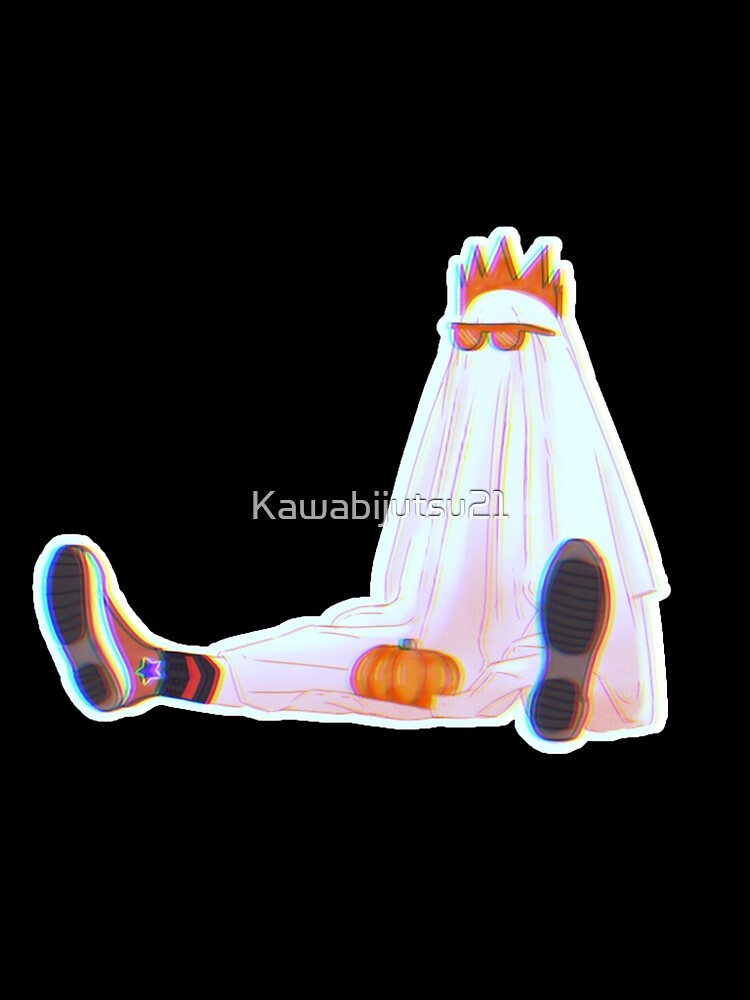 "Lofi ghost aesthetic with pumpkin funny" Poster for Sale by ...