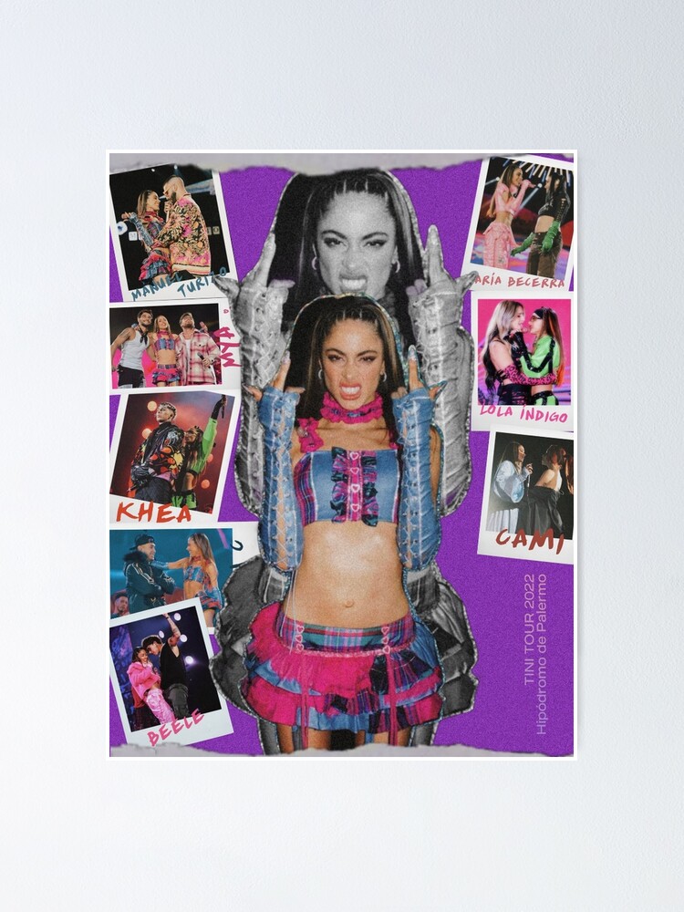 "Tini Stoessel Merch 2022 Hipodromo " Poster for Sale by tstoesselno ...