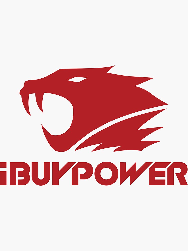 Pegatina «CSGO iBuyPower Team Logo CSGO» de Clothing4u | Redbubble