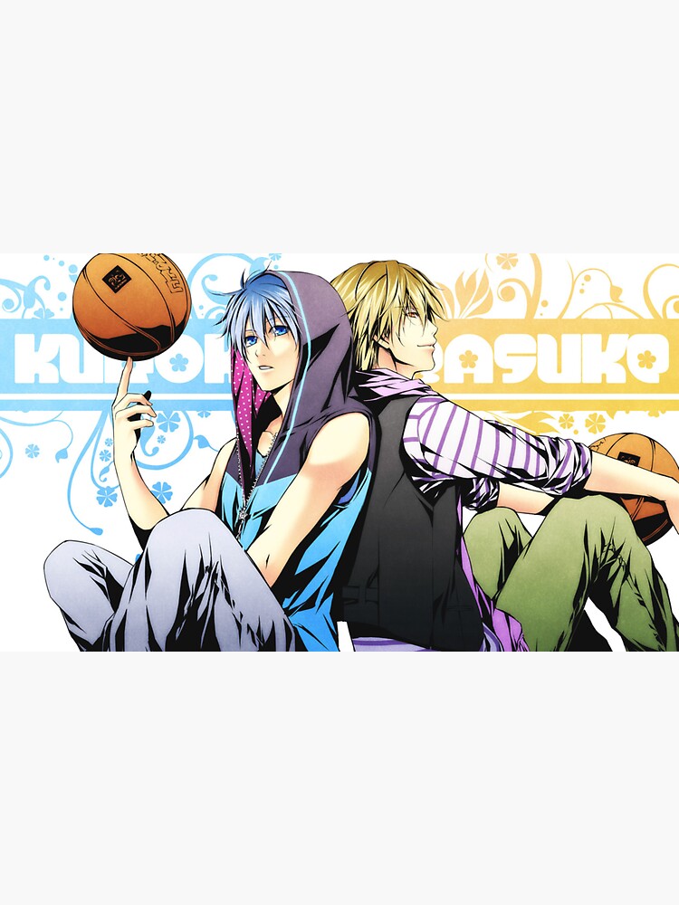 "Kuroko No Basket Kise Ryouta and Kuroko Tetsuya " Sticker for Sale by ...