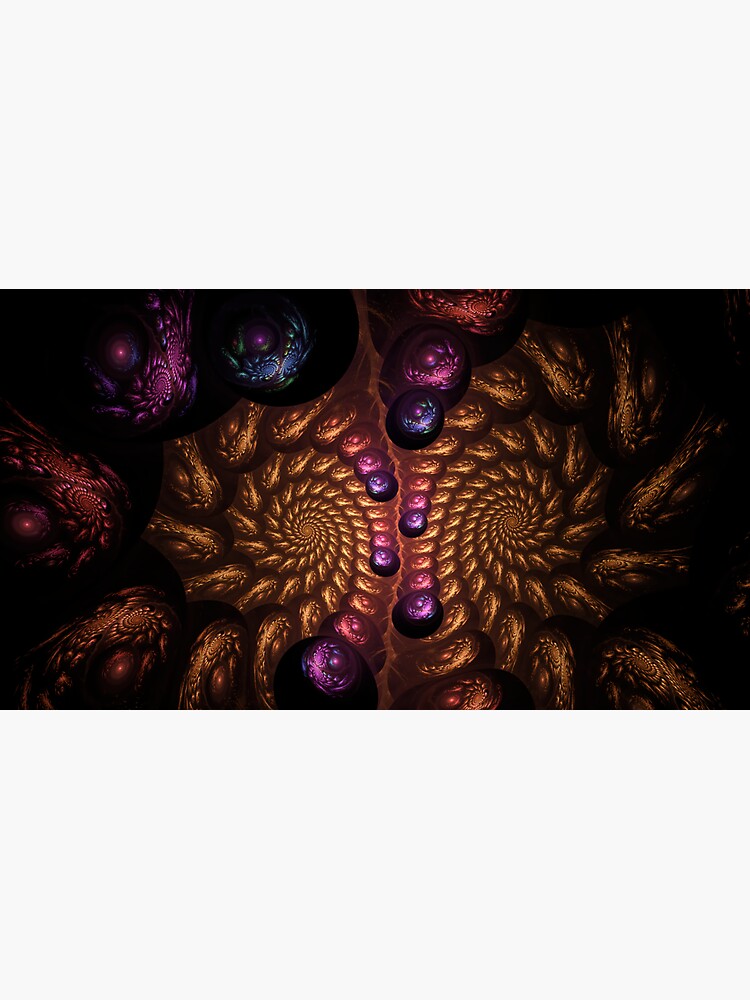 "Multiverse Fractal Artwork" Sticker for Sale by UnholyFractals | Redbubble