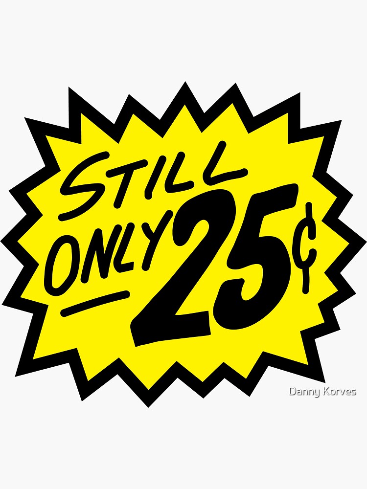 "Marvel Comics Still 25¢ Cents (Bronze Age Comics)" Sticker for Sale by dkorves | Redbubble