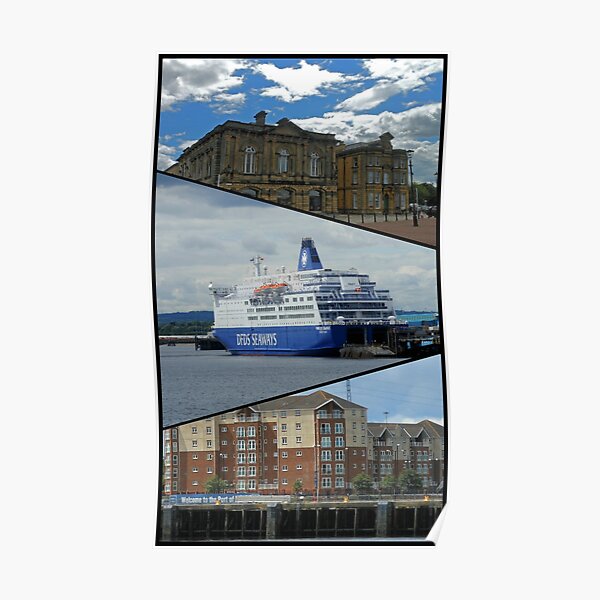 "Riverside Collage" Poster by EasterDaffodil | Redbubble