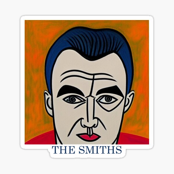 "The Smiths Fan Art Morrissey" Sticker for Sale by bobbydriver | Redbubble