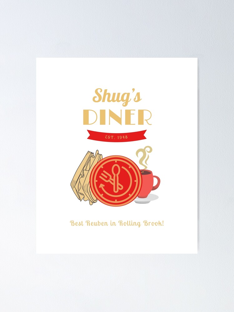 "Shug's Diner Logo" Poster for Sale by blyedonovan | Redbubble