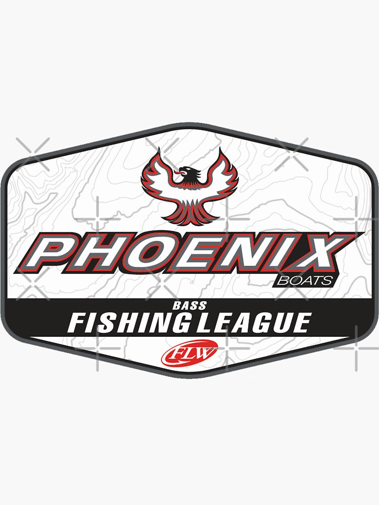 "Phoenix Bass Fishing League" Sticker for Sale by 1991vintage | Redbubble