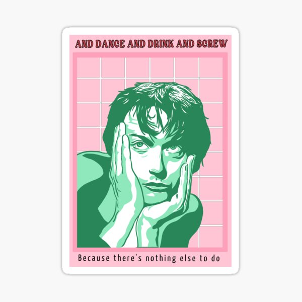 "JARVIS COCKER" Sticker by HelloMuesli | Redbubble